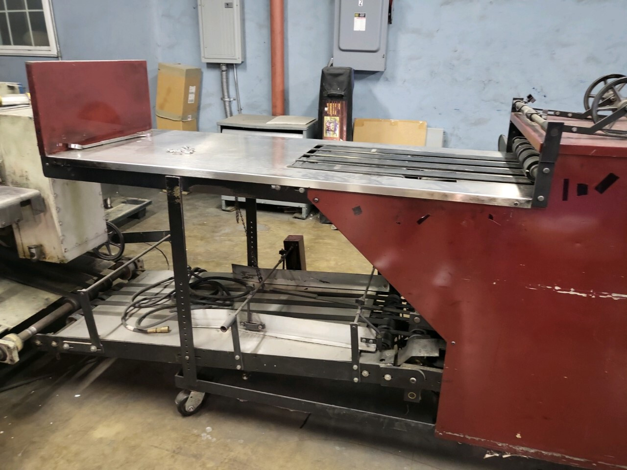 Harris V25 web printing press, 2 JF25B folders, 2 Double Web Martin ...