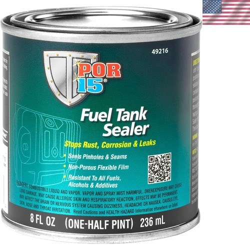 Water Resistant Fuel Tank Sealer - Stops Corrosion, Ideal for Metal ...