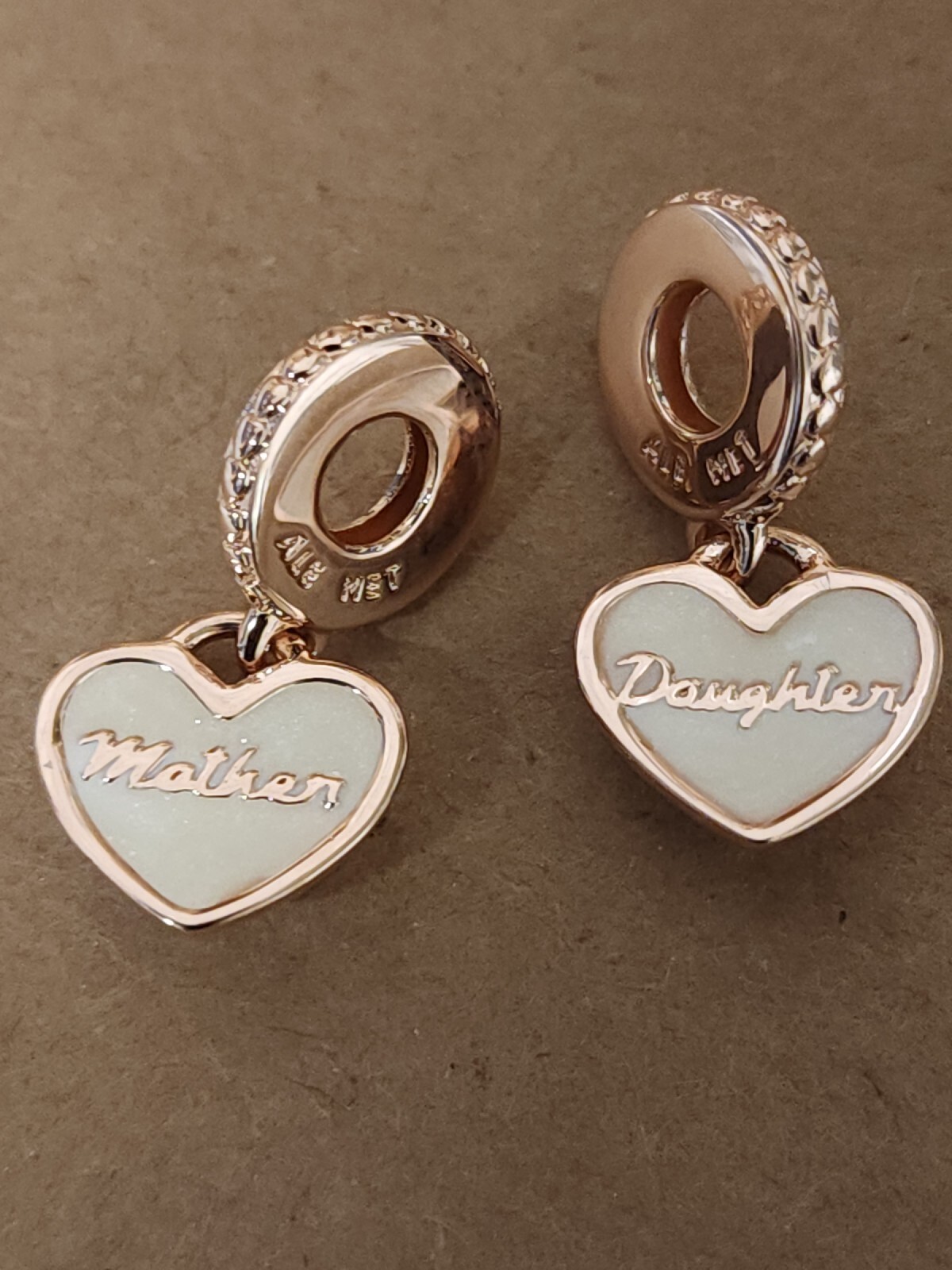 AUTHENTIC PANDORA YOU'RE ALWAYS IN MY HEART SPLIT DANGLE CHARM ...