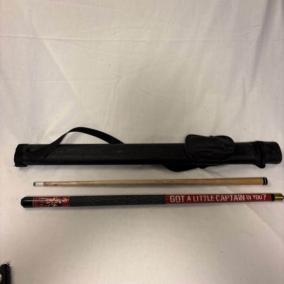 Captain Morgan Rum Promo Pool Cue Stick With Case | eBay