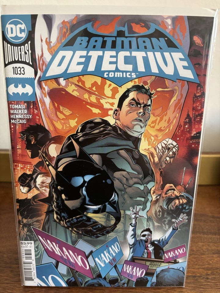 DC BATMAN DETECTIVE COMICS #1033 1ST PRINT. Bag & Board. J | eBay