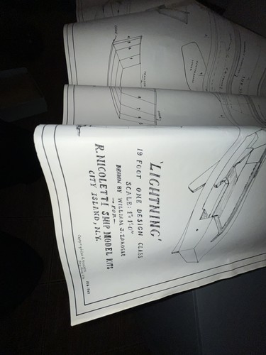 1969 R. NICHOLETTI WOOD SHIP MODEL KIT IN BOX CITY ISLAND BRONX NY ...