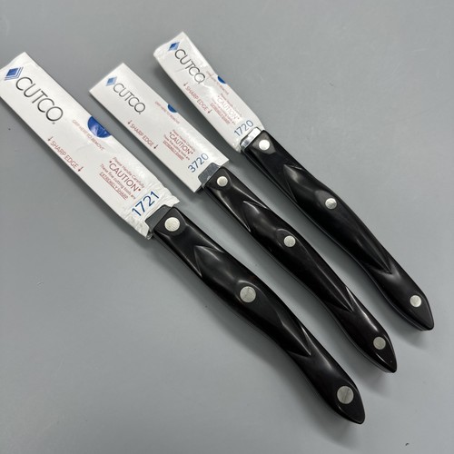 Cutco 1721, 1720, 3720 Knives - Classic Dark Brown Handle-freshly ...
