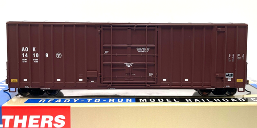 HO WALTHERS 932-7119 GOLD LINE GUNDERSON 50' HI-CUBE PAPER BOXCAR AOK ...