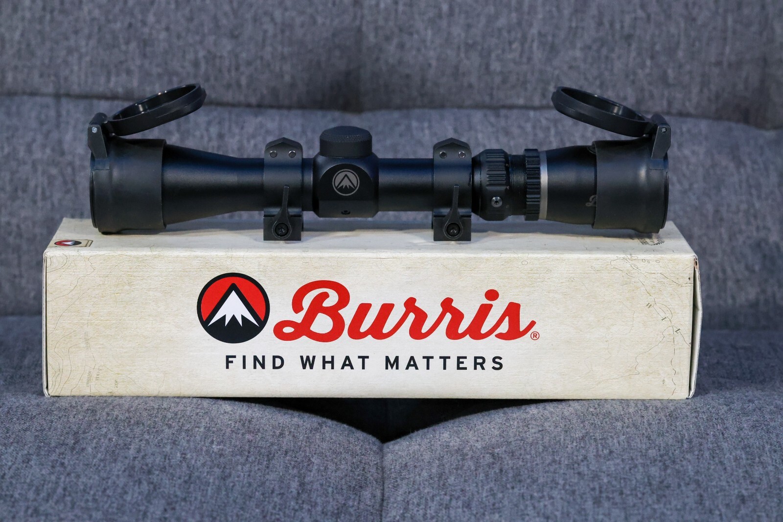 Burris Scout 2-7x32mm Riflescope PLUS Rings & Caps (SFP Ballistic Plex ...
