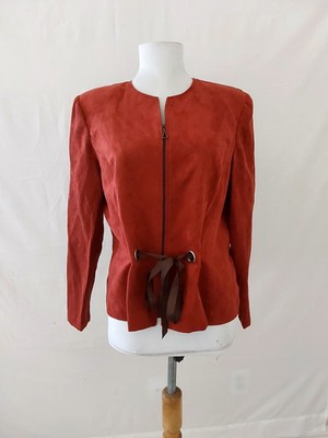 kim rogers signature Jacket Sz 12p Red | eBay