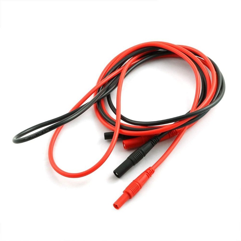 1/2pcs 100CM/ 39.37inch Meter Test Lead Extension Meter Test Leads ...
