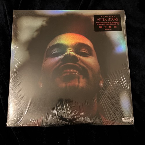 The Weeknd After Hours Double LP Limited Edition Holographic Cover 2LP ...