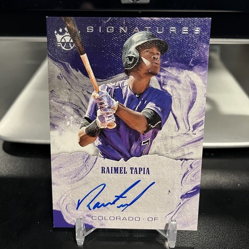 2018 Panini Diamond Kings DK Signatures Raimel Tapia #S-RT Auto ...