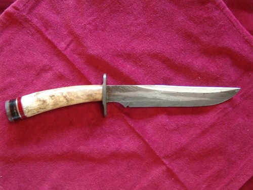 Craig Steketee (STEK KNIVES) Handmade Damascus Double Edge Fighting ...