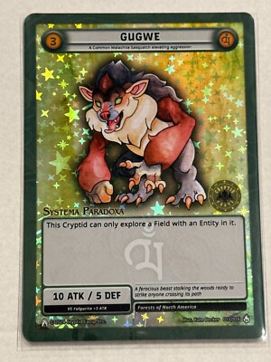 Gugwe FH PROMO Cryptid Camp TCG Cryptid Crate Systema Paradoxa 2024 ...