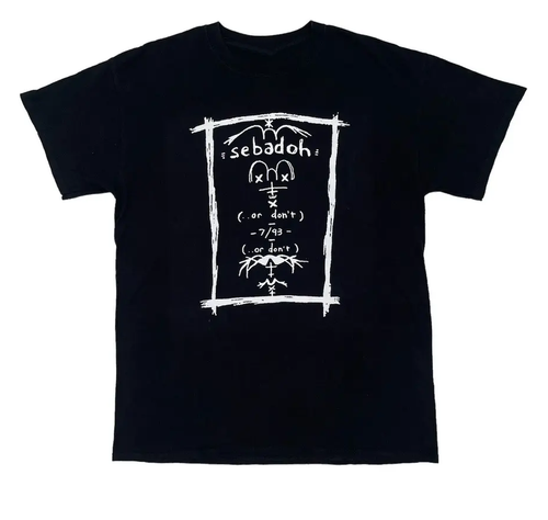 Vtg The Sebadoh Band Gift For Fans Cotton Black Full Size Men Women ...