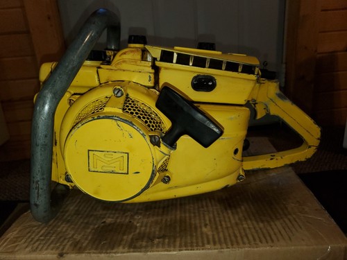 McCulloch 200 Chainsaw Power Head Only Runs Good Used Chainsaw | eBay