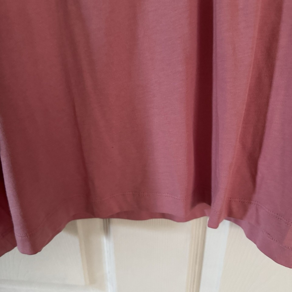 J.Jill Womens Plus Size Pink Tan V-Neck Scroll Design Top Size 3X NWT ...