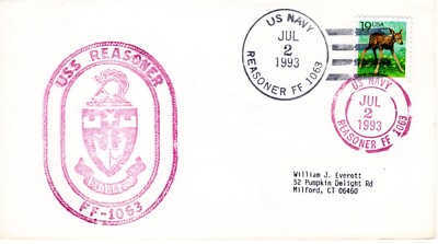 USS REASONER FF-1063 1993 FDC17013 | eBay