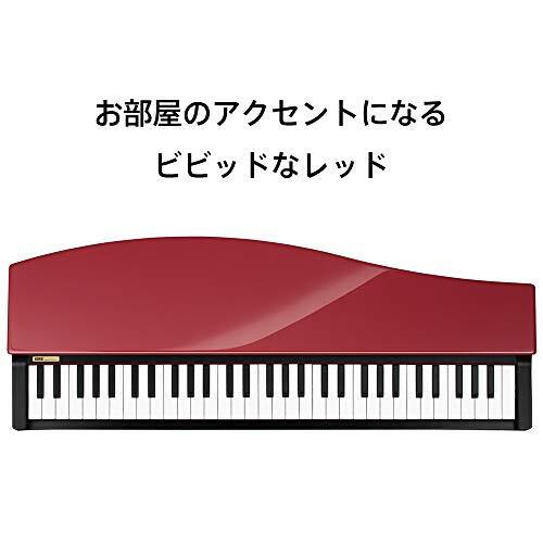 KORG MICROPIANO Micro Piano Mini Keyboard 61 Keys Red Built-in 61 Demo ...