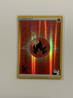 Fire Energy Line Holo Pokemon Prize Pack Series 2 Card FAST SHIP A | eBay