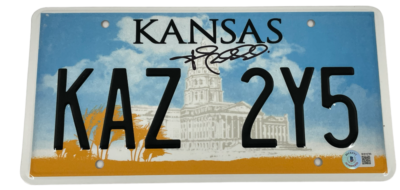 JARED PADALECKI SIGNED SUPERNATURAL LICENSE PLATE AUTHENTIC AUTOGRAPH ...