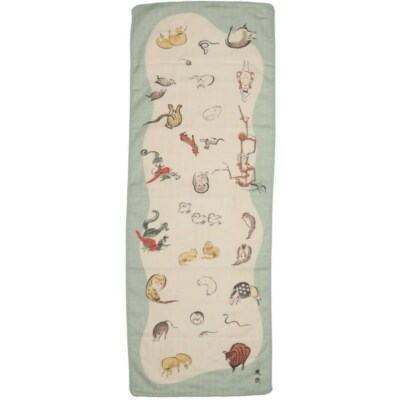 Japanese Cotton Tenugui Headband Hand Towel Bento Cloth Kitao Masayoshi ...