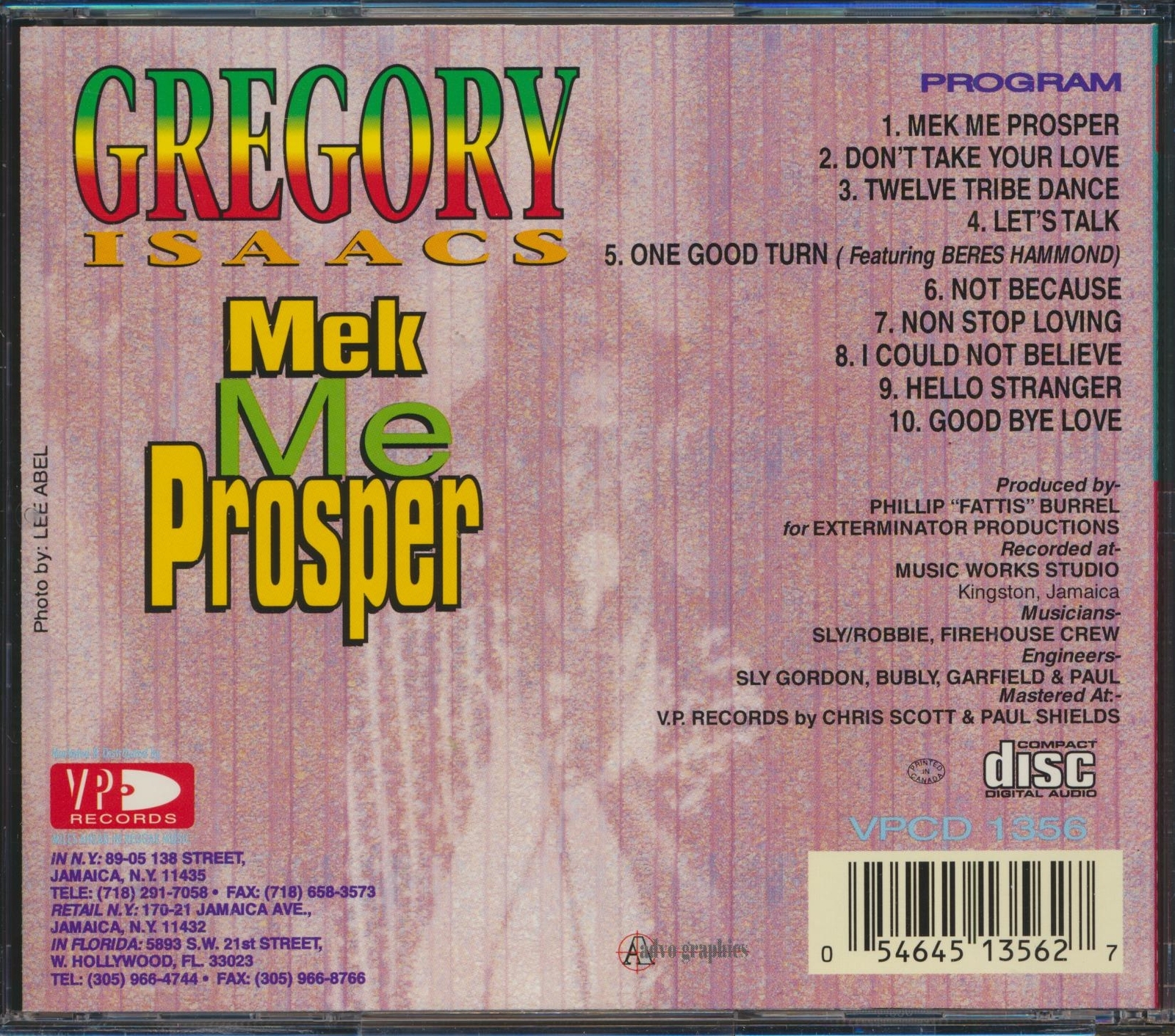 CD Gregory Isaacs - Mek Me Prosper | eBay