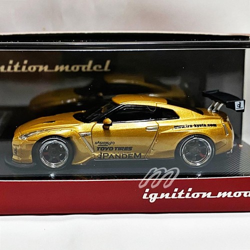 ignition model 1/64 PANDEM R35 GT-R Gold | eBay