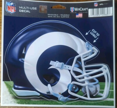 LOS ANGELES RAMS MULTI-USE LOGO CUT DECAL 5"X6" PERFECT FOR WINDOWS | eBay