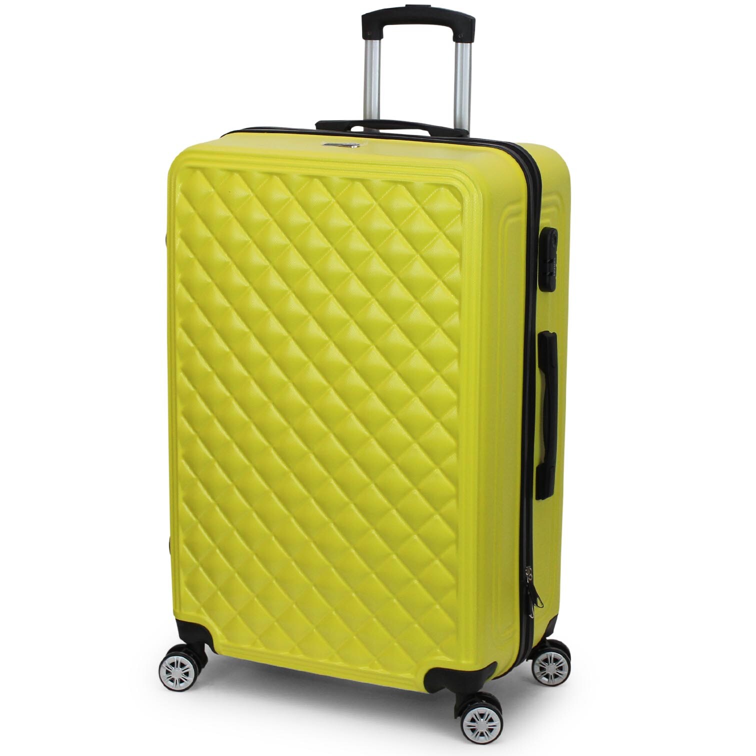 Valigia Piccola Media Grande Set 3 Valigie Trolley ORMI Tris Rigido Beauty nero | eBay