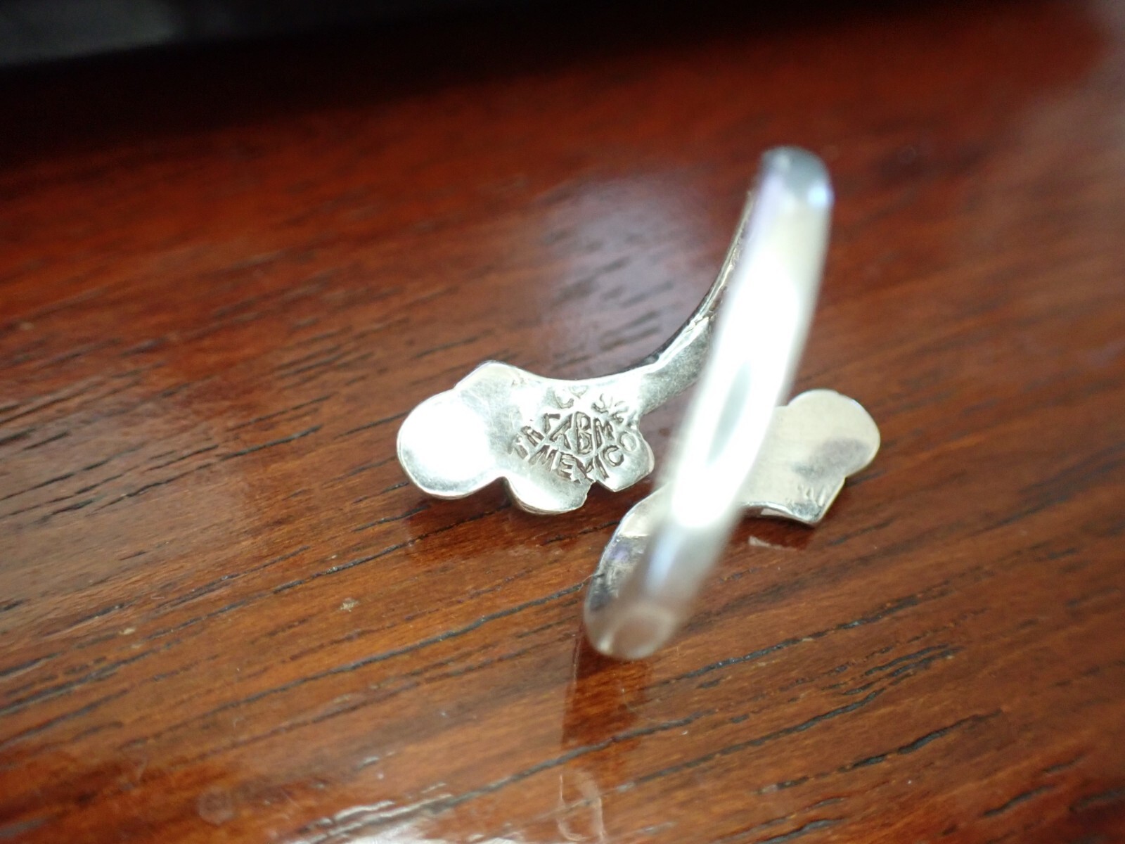 Vintage Sterling Silver Signed TBM Taxco Mexico Ring … - Gem