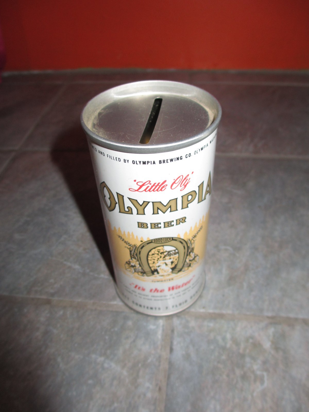 Vintage ' Little Oly ' OLYMPIA BEER Can BANK | eBay