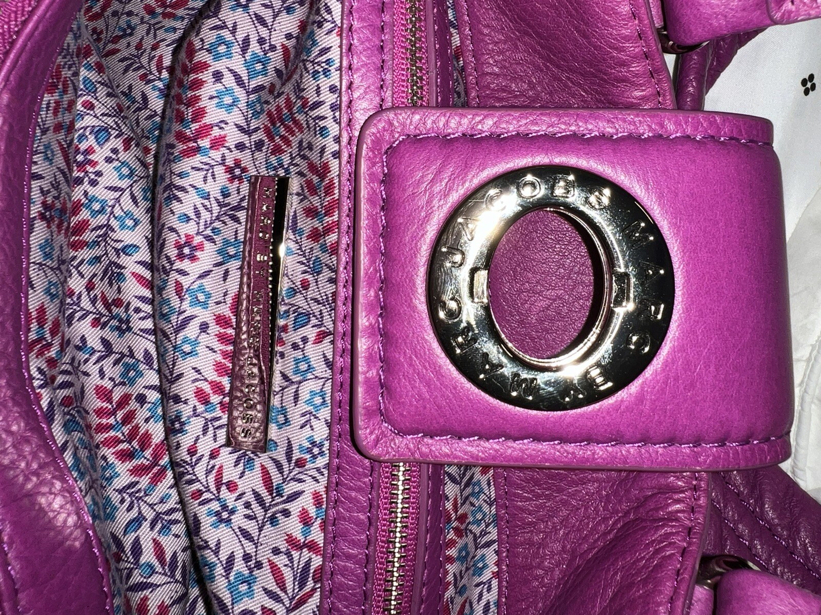 Marc Jacob Plum Hangbag | eBay