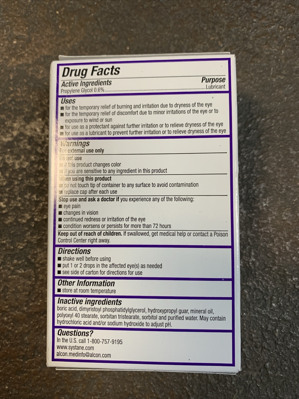 Systane COMPLETE PF Dryness Relief Eye Drops - 2 Pack for sale online ...