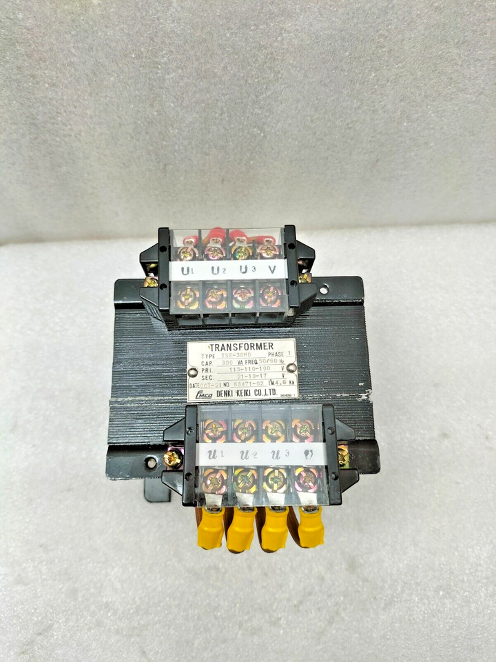 DENKI KEIKI TSE-30MD TRANSFORMER CAP 300 VA | eBay
