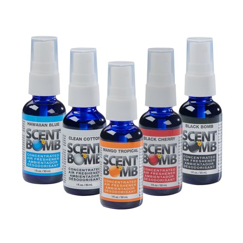 Scent Bomb Spray Car Home Air Freshener Freshner Fragrance - Assorted 5 ...