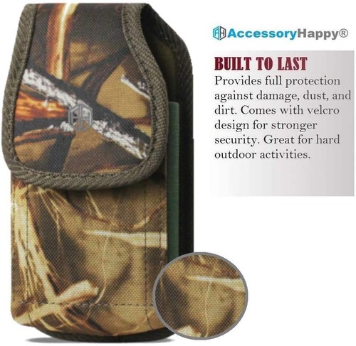 AH Heavy Duty Cell Phone Holster, Hunting Camo Phone Pouch Carrier S5 ...