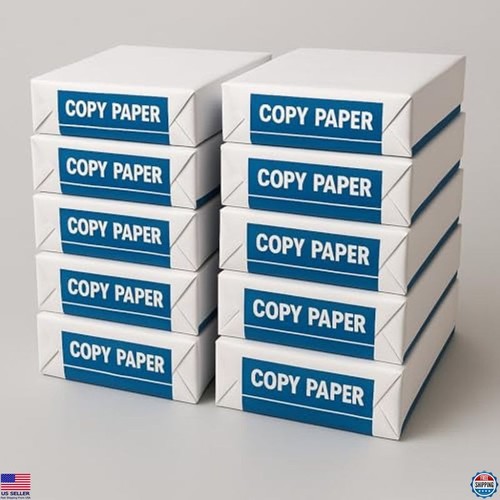 Generic Multipurpose Copy Printer Paper, 20 lb, 8.5 x 11 Inches, 10 ...