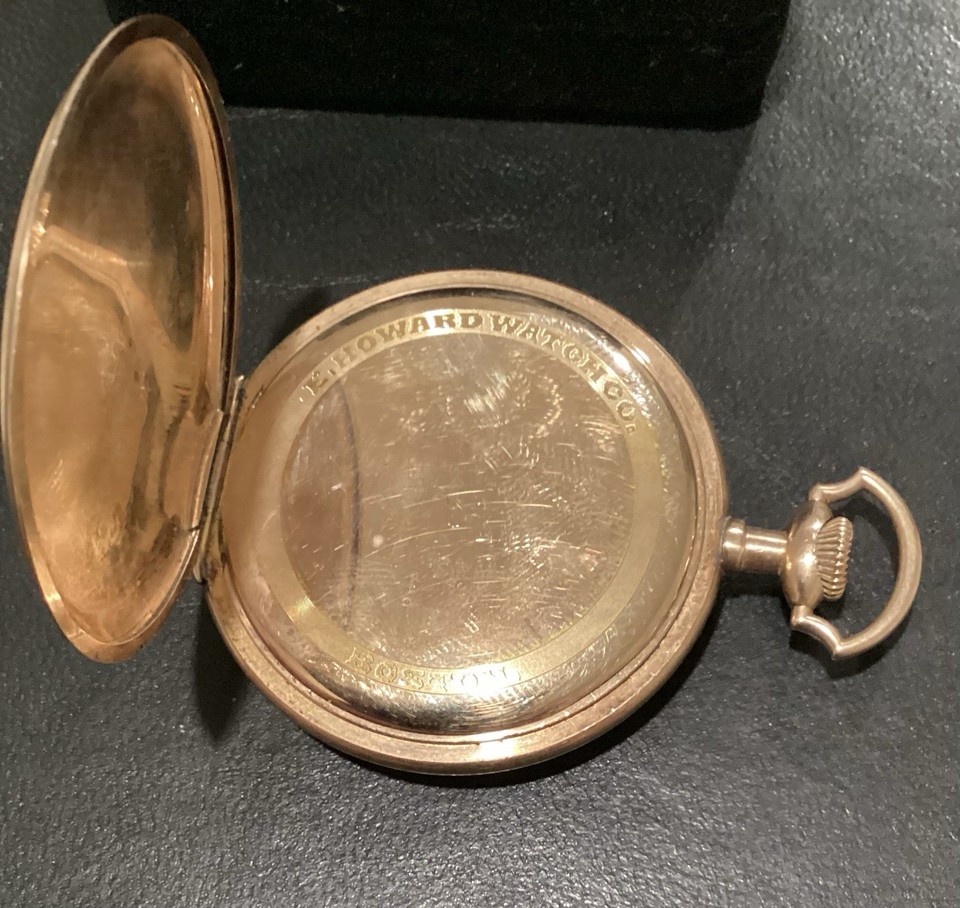 c. 1910 Howard Boston GF Pocket Watch 17J Size 12S Grade Series 7 | eBay