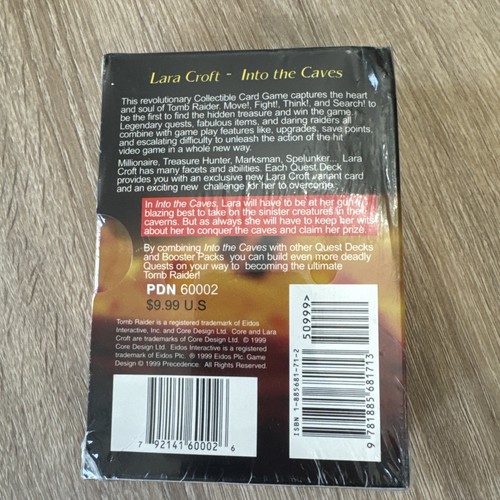 Tomb Raider Into the Caves Quest Deck Collectible Card Game CCG TCG Starter Deck | eBay