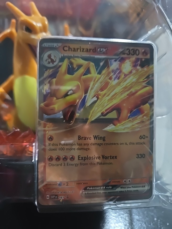 Charizard ex Super Premium Collection Display Figure W/Promo Card ONLY ...