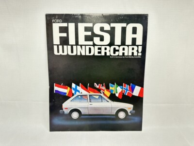 1979 Ford Fiesta Wundercar Original Sales Brochure | eBay