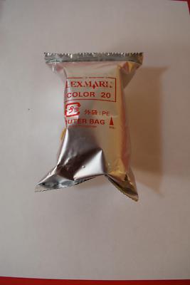 GENUINE Lexmark 20 Color Ink Cartridge 15M0120 NO BOX, BAG SEALED A10 ...