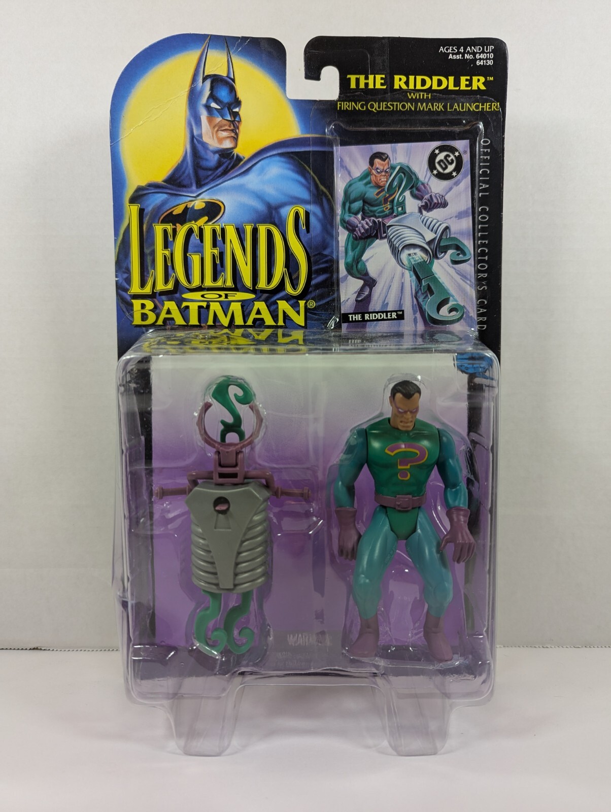 The Riddler with Firing Question Launcher Legend of Batman Action ...