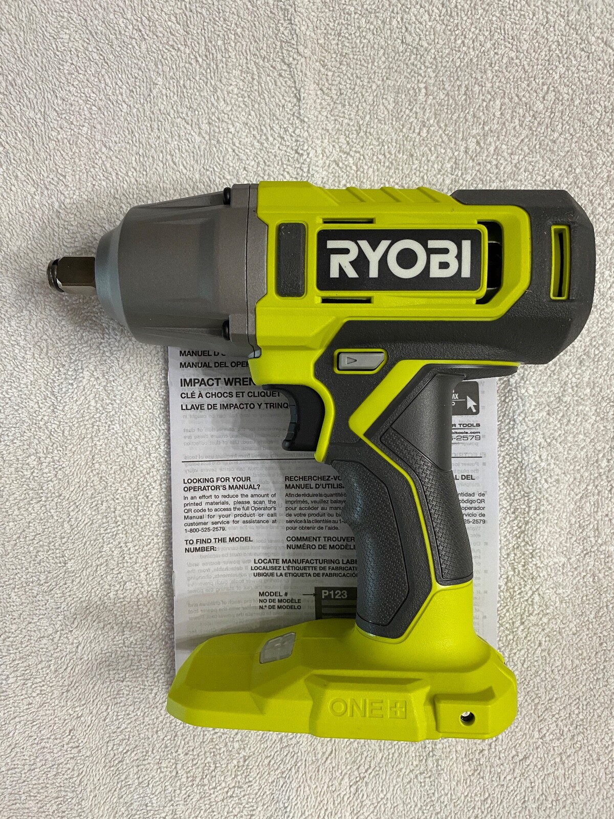 Ryobi ONE+ 18V 1/2 in Impact Wrench - PCL265B for sale online | eBay