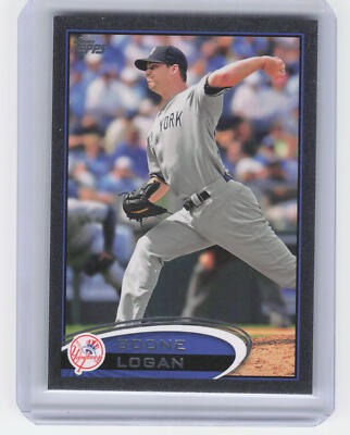 2012 Topps Update #US223 Boone Logan Black #/61 | eBay