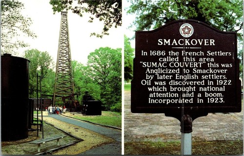 SMACKOVER. Oil town. Boom town! postcard | eBay