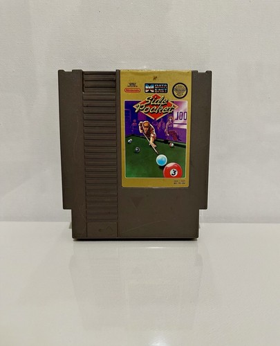 Side Pocket 3 Screw (NES, 1987) Nintendo Authentic Video Game Cartridge ...