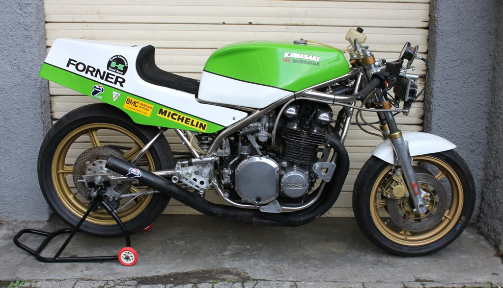 Moto Kawasaki z1 Superbike Racing, telaio BMC n°03 motore 1000cc ...