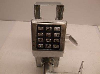 TRILOGY BY ALARM LOCK DL2700/26DGR Electronic Lock,Satin Chrome ...
