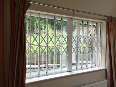 CONCERTINA SECURITY GRILLES,WINDOW GRILLE, | Grelly UK