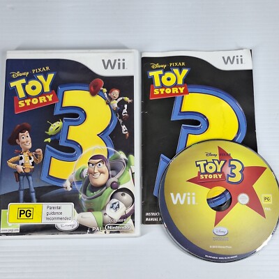 Toy Story 3 Three III The Video Game Nintendo Wii | eBay Australia
