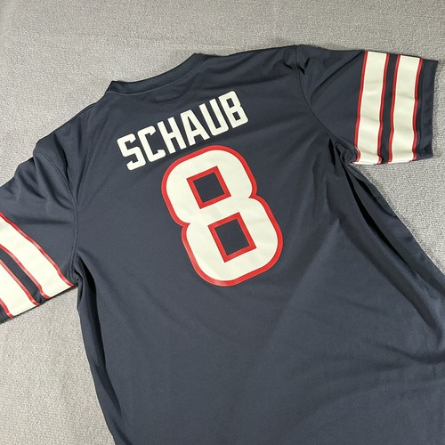 Matt Schaub #8 Jersey NFL Team Apparel Houston Texans Men’s 2XL Toro ...